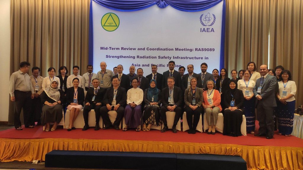 Division of Atomic Energy, Myanmar hosts the Mid-term Review and ...